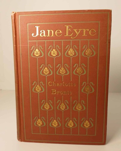 Charlotte Bronte JANE EYRE Crowell Edition 1890 DECORATIVE CLOTH ...