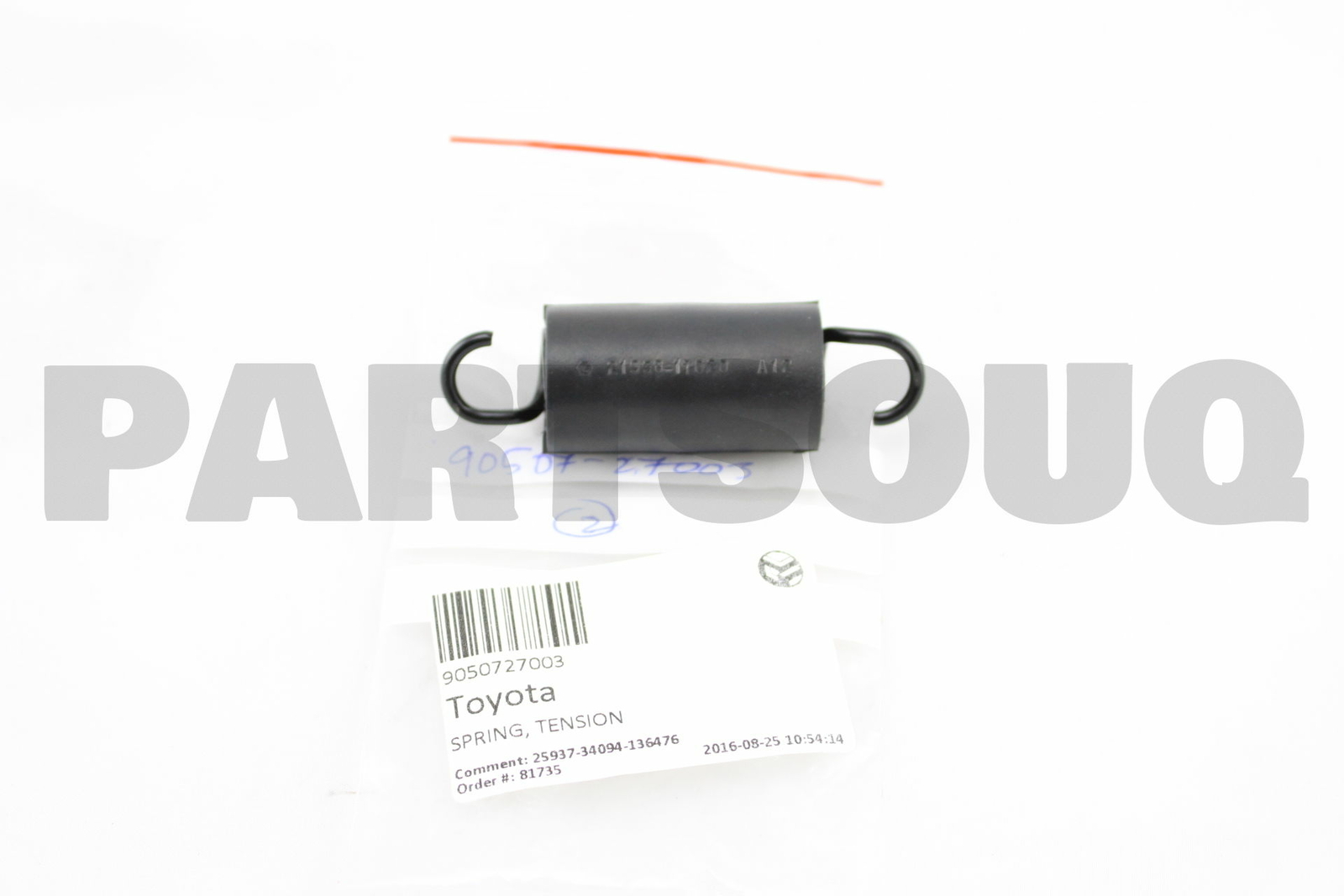 9050727003 Genuine Toyota SPRING, TENSION(FOR IDLER) 90507-27003 | eBay