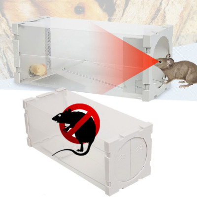 Easy Mouse Trap Pest Humane Live Catcher Rat Vermin Rodent Cage or Fly ...