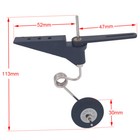 60-120 Size RC Airplane Tail-Wheel Tail wheel Bracket Assembly 30mm ...