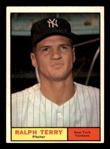 1961 Topps Baseball #389 Ralph Terry EX/MT *e1 | eBay
