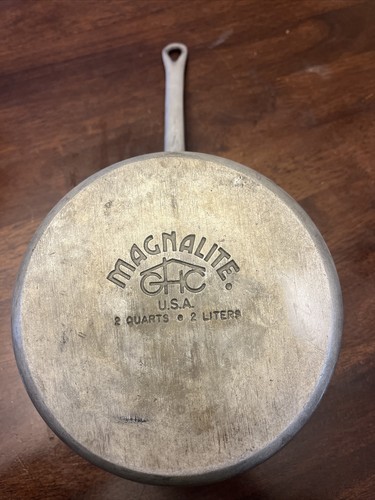 Vintage Magnalite 2 Qt Sauce pan Pot With Handle And Lid Rare | eBay