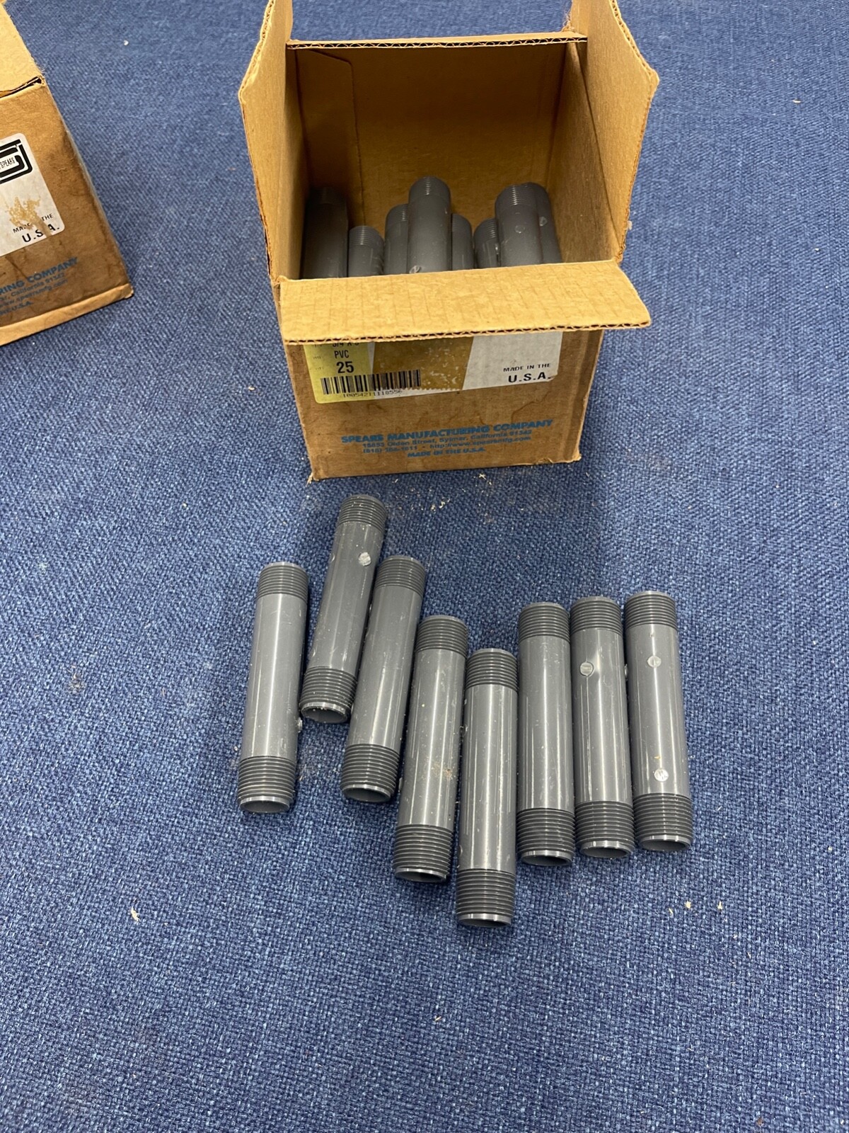 3/4" X 5" sch 80 Pipe Nipple 25 CASE | eBay