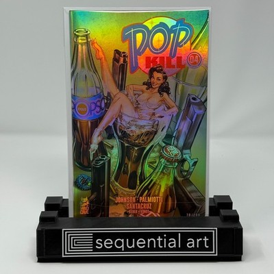 Pop Kill #4 (Mad Cave, 2025) J. Scott Campbell JSC Holofoil Frisky /100 VF- | eBay