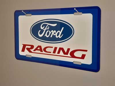 Aluminum sublimated Ford racing license plate 6"×12" | eBay