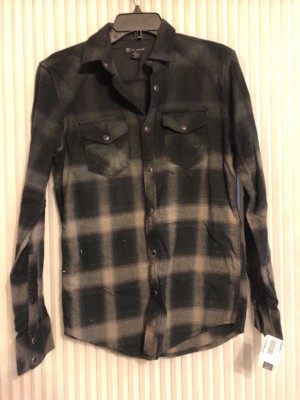 I•N•C International Concepts Long Sleeve striped shirt Men's size XS ...