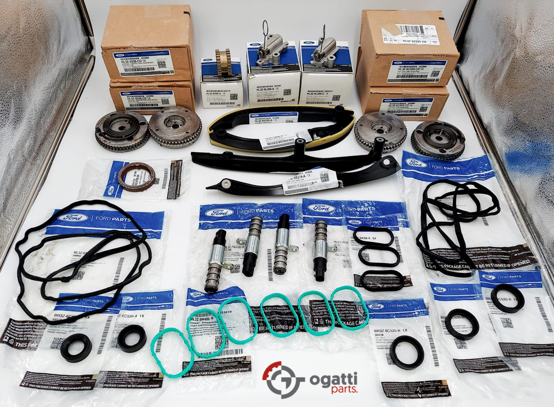 3.5L DOHC TURBO TIMING CHAIN KIT-32 PIECES F-150 RAPTOR EXPEDITION 2017 ...