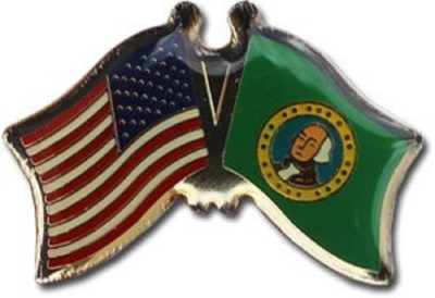 Pack of 50 USA American Washington State Friendship Flag Bike Hat Cap ...