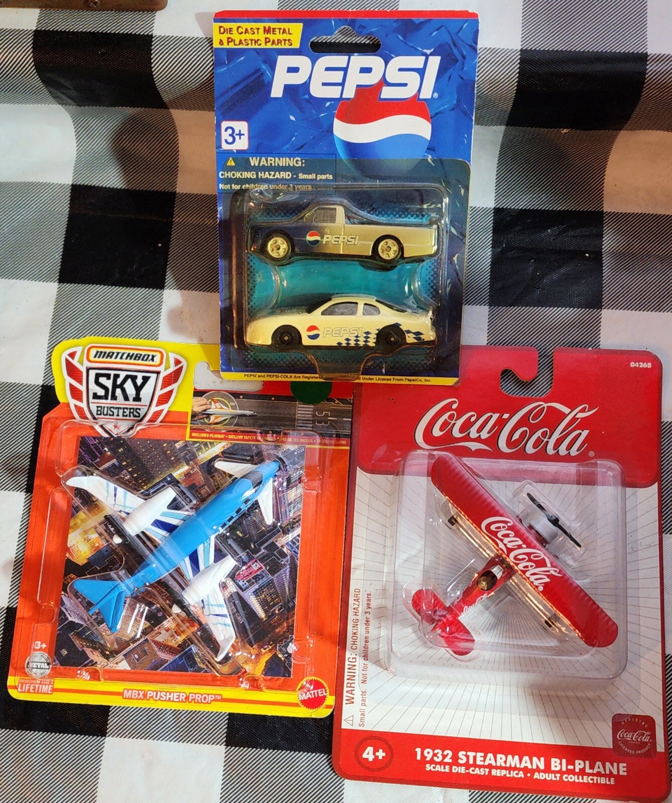Die Cast Lot. Pepsi Cars, Coca-Cola Plane Match Box Plane. | eBay