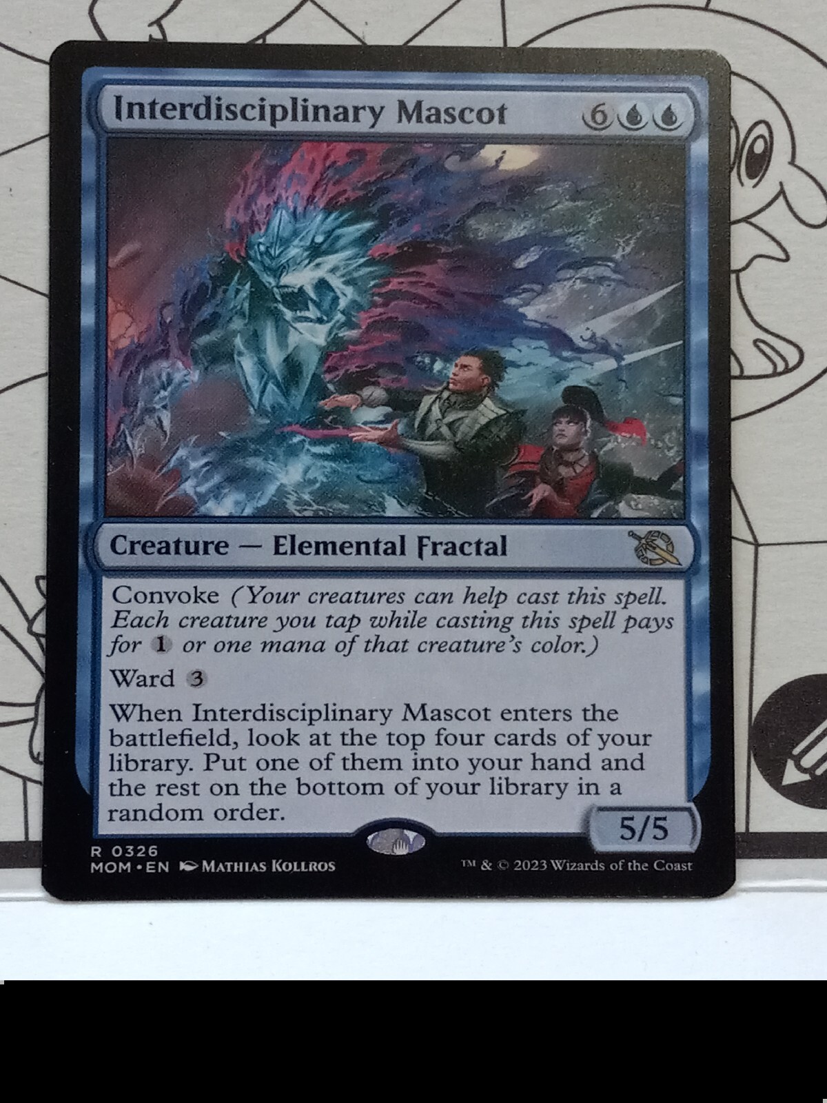 MTG Interdisciplinary Mascot March of the Machine 0326 Regular Rare | eBay