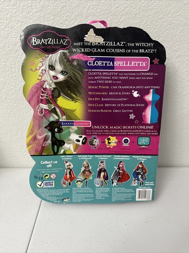 Bratzillaz+Cloetta+Spelletta+Witch+Bratz+MGA+Doll+2012 for sale online ...