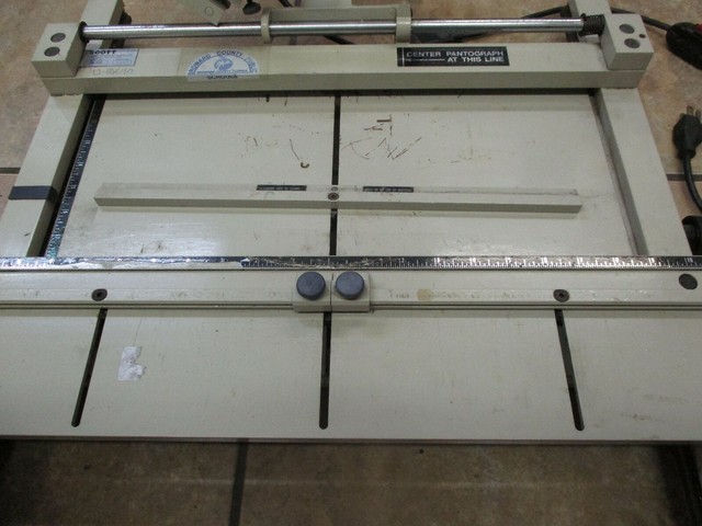 SCOTT Sm-500 Engraving Machine Engraver T59337 for sale online | eBay