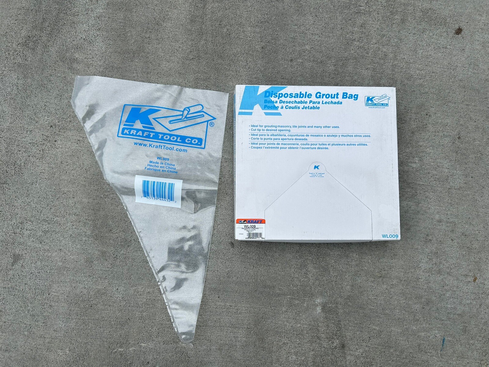 disposable grouting bags by Kraft - 1 box ( 50 pcs) | eBay