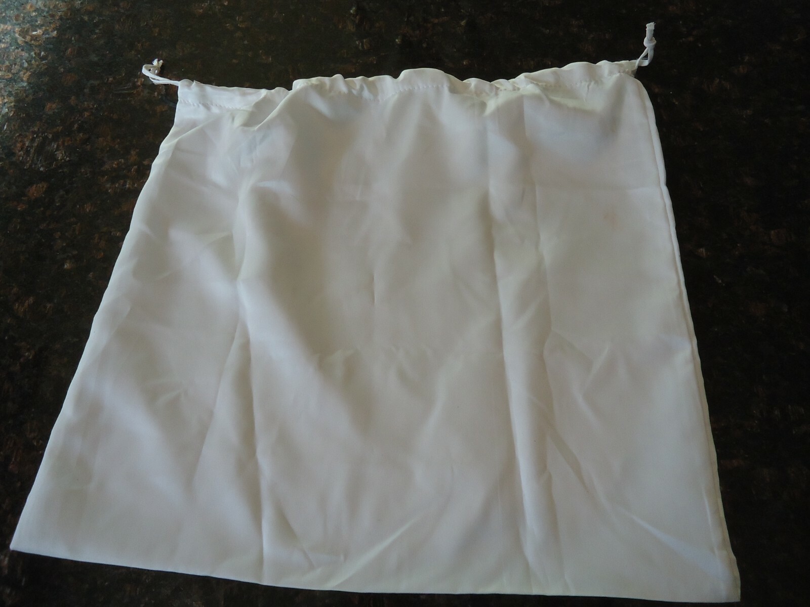 Michael Kors White Satin Drawstring Large Dust bag … - Gem