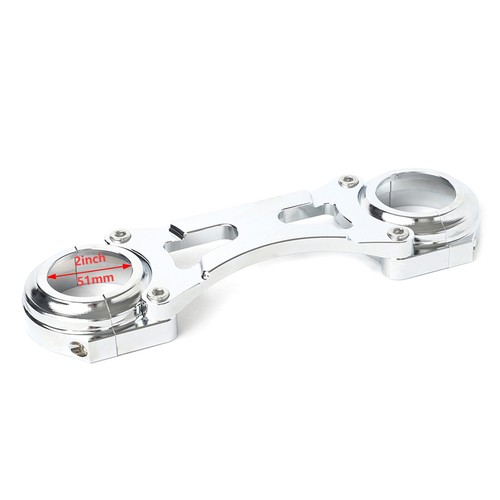 For Harley 49mm Fork Brace Dyna Super Glide FXD Low Rider FXDL Street ...