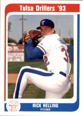 1993 Tulsa Drillers Team Issue #12 Rick Helling Fargo North Dakota ...