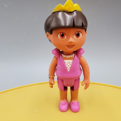 Dora the Explorer Pvc Figure Poseable Jointed with Crown Mattel 4 inch ...