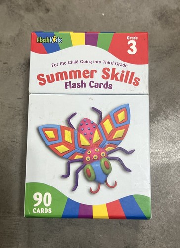 SUMMER SKILLS FLASH CARDS GRADE 3 (FLASH KIDS SUMMER By Flash Kids ...