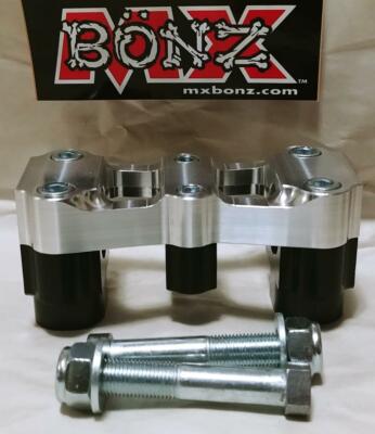 BAR MOUNT HONDA CR250 CR250R CR 250 2000-2007 HANDLE BAR CLAMP 7/8 ...