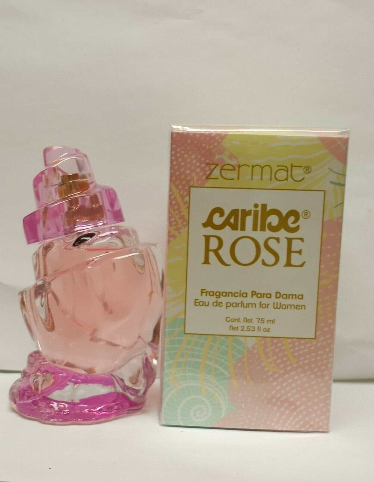 CARIBE ROSE "NEW" EAU DE PARFUM SPRAY FOR HER 75ML BY ZERMAT ...
