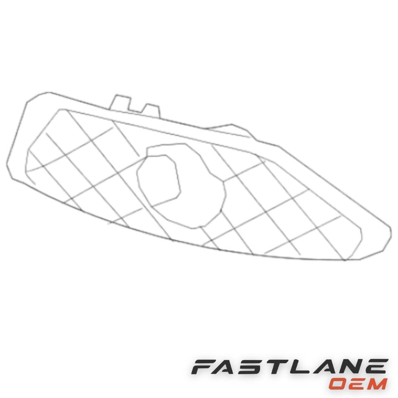 OEM MERCEDES BENZ W212 E Class Front Bumper Cover Right Grill ...