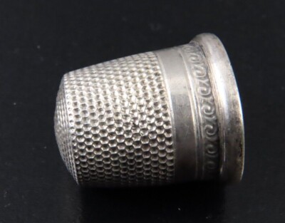 Thimbles - Sterling Silver Thimble Mark