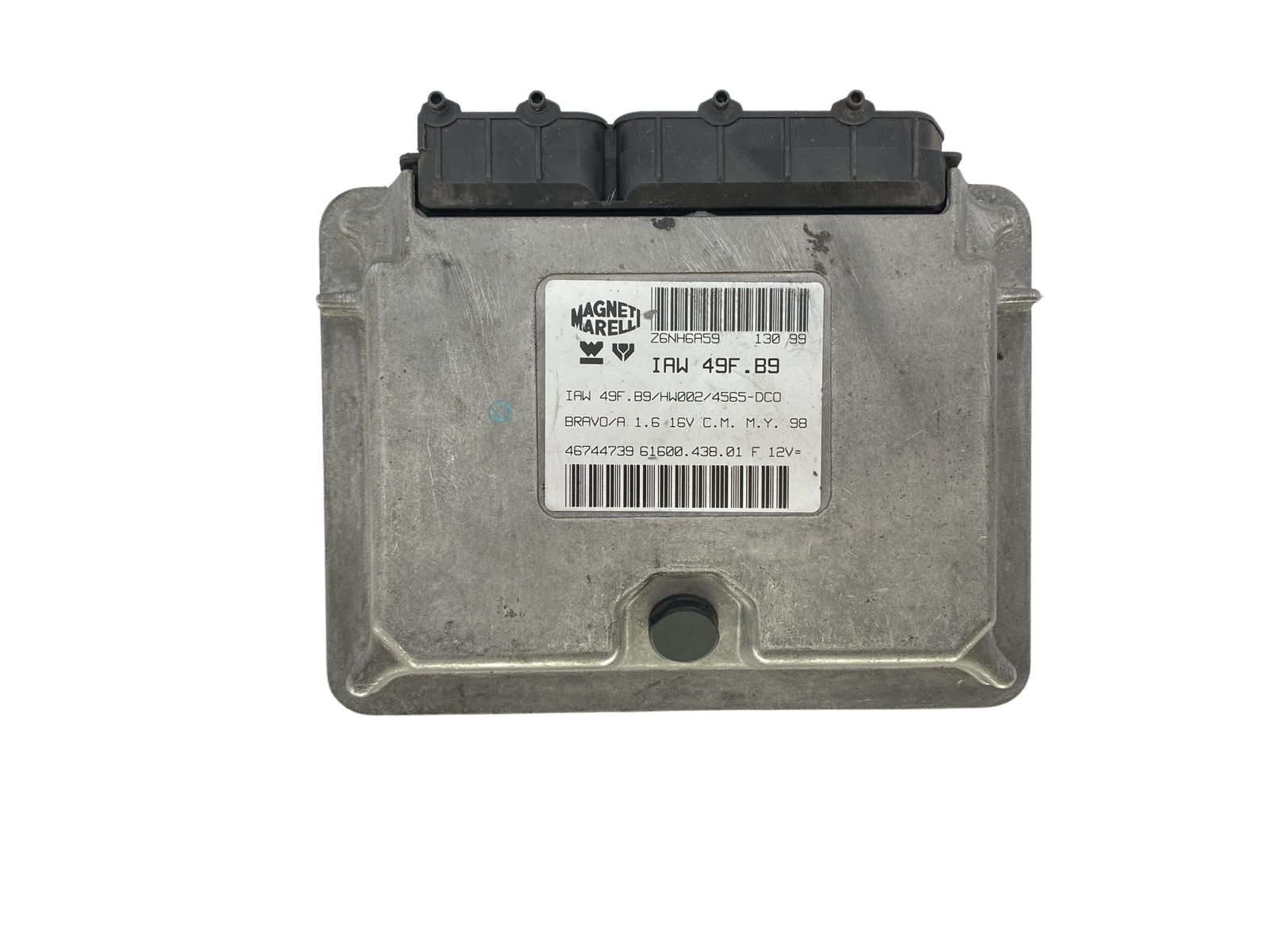 ECU Magneti Marelli IAW 49F.B9 46744739 61600.438.01 F 49F.B9/HW002 ...