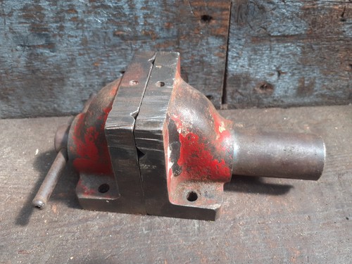 Small vintage bench vice | eBay UK