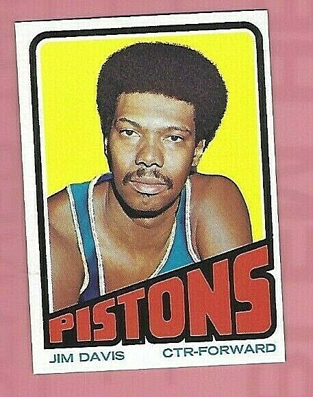 1972-73 TOPPS JIM DAVIS BASKETBALL CARD #51 | eBay