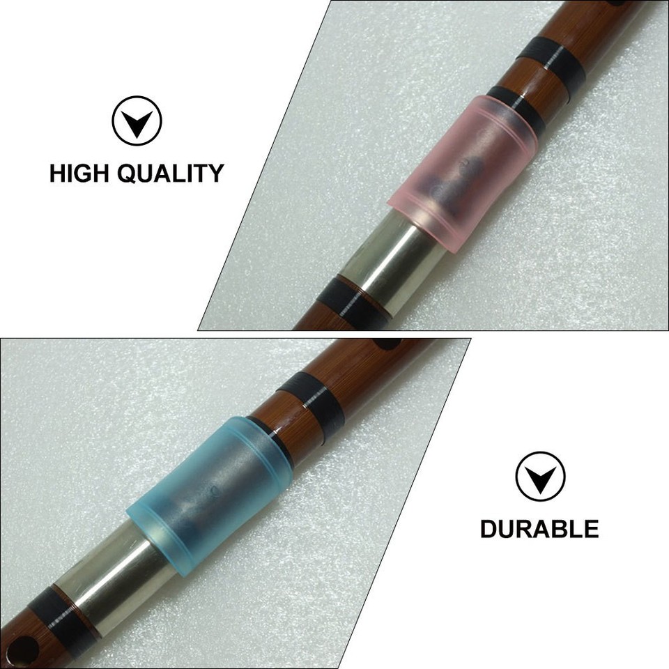 25 Pcs Recorder Flute Case Accessories Open Hole Pad Mouthpiece Cover ...