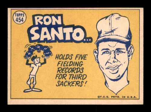 1970 Topps #454 Ron Santo AS EX+ X3340972 | eBay