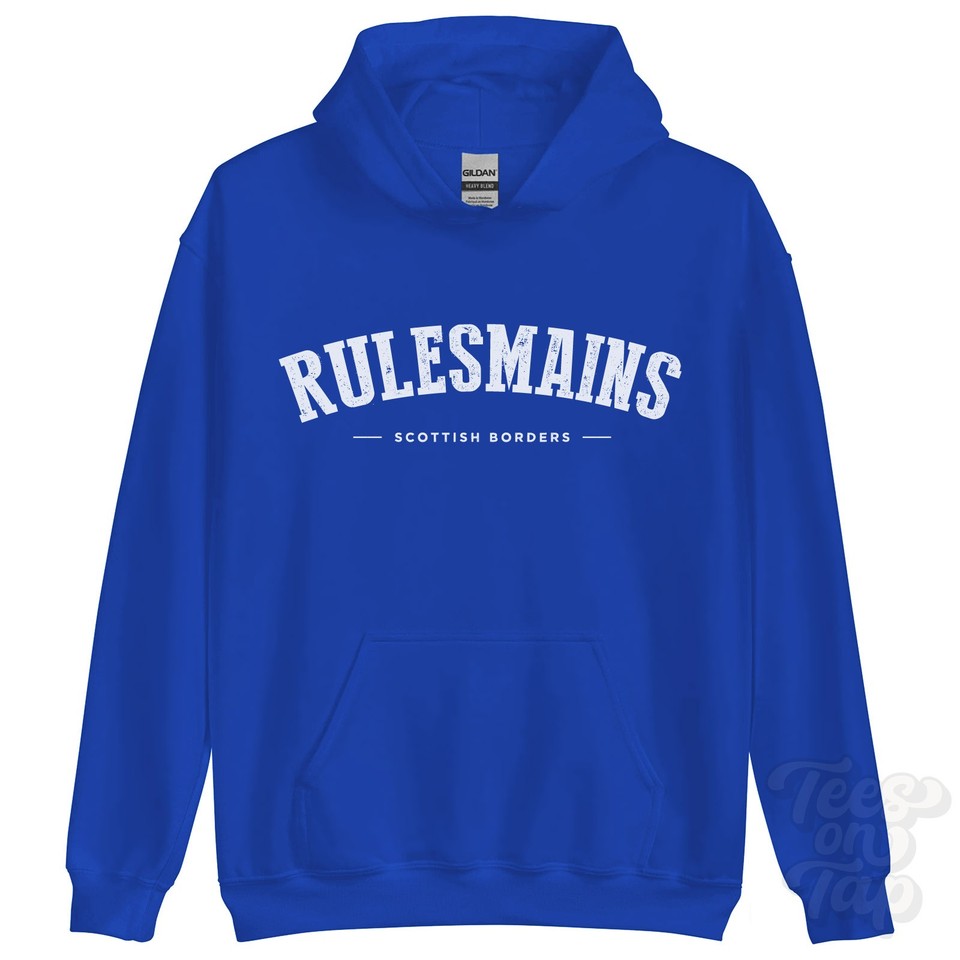 RULESMAINS SCOTTISH BORDERS HOODIE Johnsfield Duns Scotland college ...