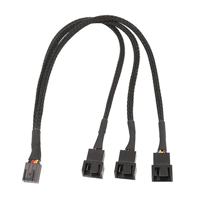 PC Fan Splitter 4 Pin PWM Fan Splitter Cable PC Case Fan Header Fan ...