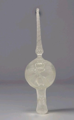 Vintage Lenox Crystal Christmas Tree Topper Shooting Stars Design Decor ...