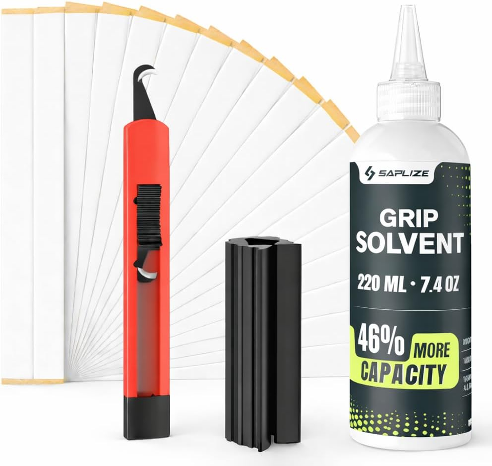 Grip Repair Kit for Regripping Golf Club Tapes, Solvent, Hook Blade ...