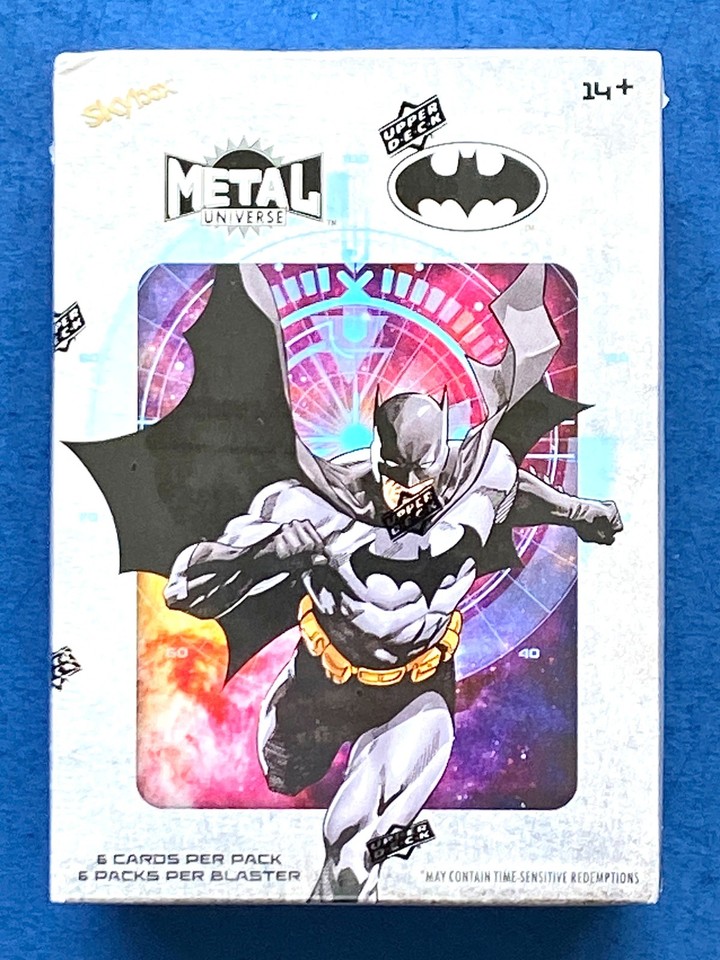 2025 Upper Deck/Skybox METAL UNIVERSE BATMAN Sealed Blaster Box 36 ...