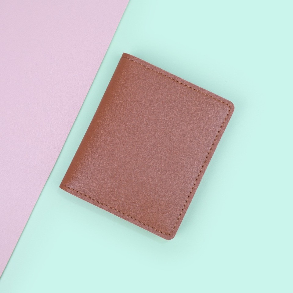 Two Fold Slim Small Wallet Large Capacity Coin Purse Women Girls | eBay ...