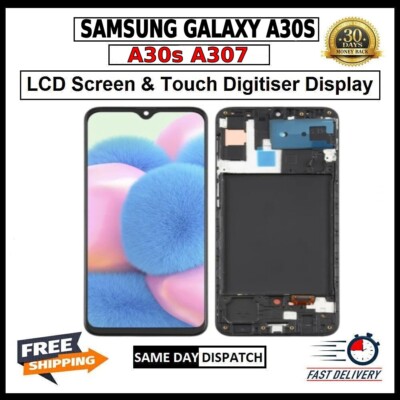 For Samsung Galaxy A30s A307 LCD Touch Digitizer Display Screen ...