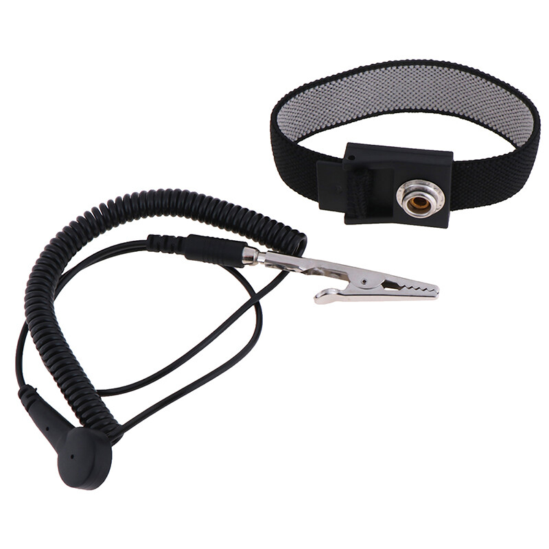 Adjustable Anti-static ESD Strap Antistatic Grounding Bracelet Wrist ...