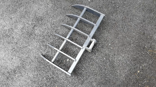 Mini Excavator Rake Attachment with Pins for HITACHI EX08 Small Digger ...