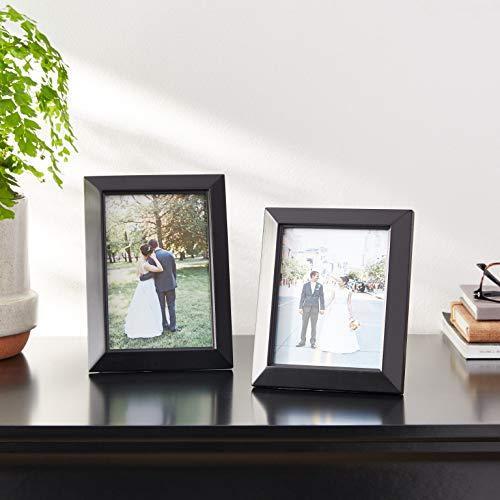 Lawrence Frames Black Wood 4x5 Picture Frame - Estero Collection | eBay
