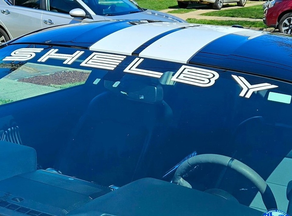 For Ford Mustang GT SHELBY Windshield Vinyl Decal Sticker Custom ...