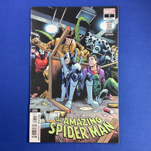 Amazing Spider-Man #7 LGY 808 Second Printing Variant Cover Marvel ...