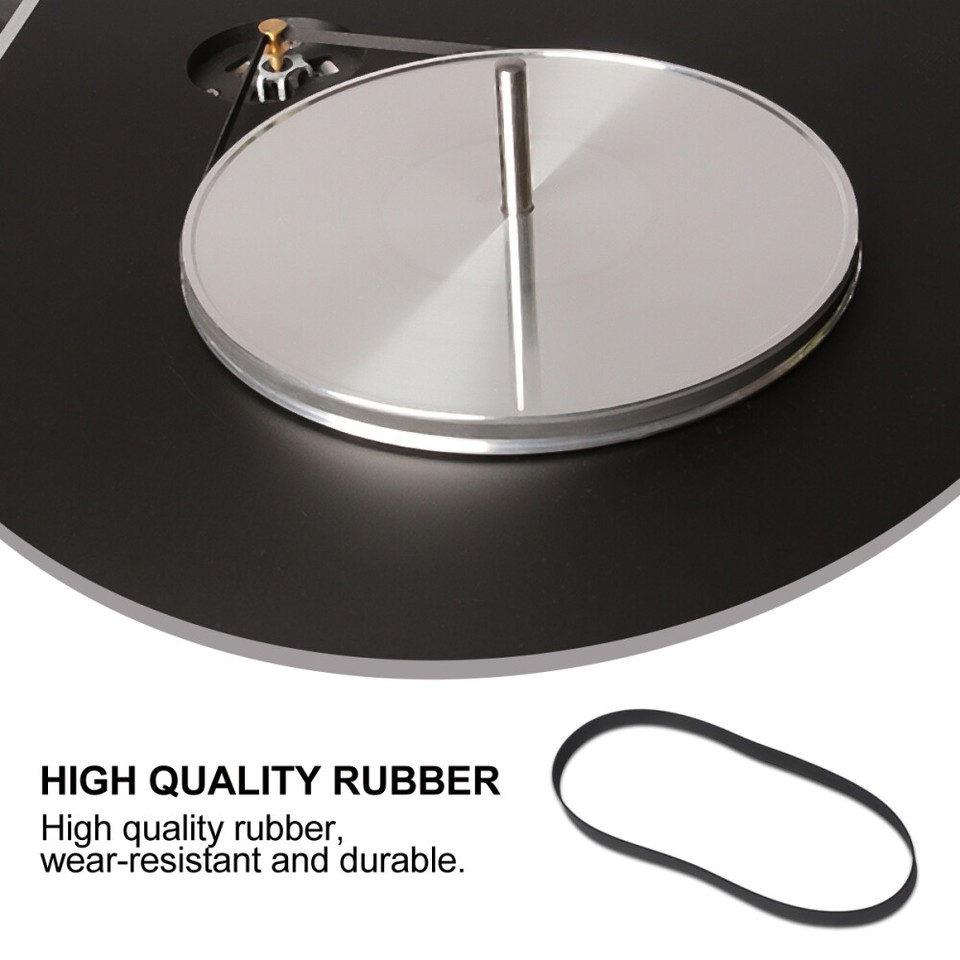 2 Size Recorder Belt Mix Cassette Rubber Square Belt( Turntables Tools ...