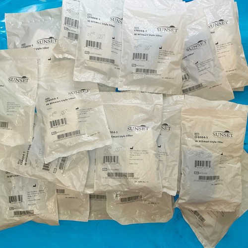 25-pack 3B RESmart Style Disposable Filters CF8004-1 Sunset Health New ...