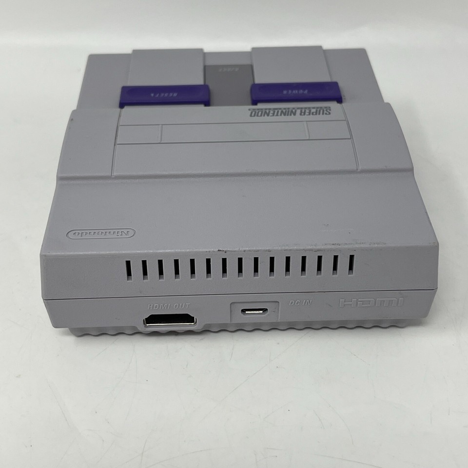 Super Nintendo Mini Classic Edition SNES CLV-201 Authentic Tested ...