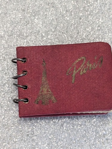 VINTAGE PARIS Album Artistique Souvenir Book 1900's Paris - 3”x2” | eBay