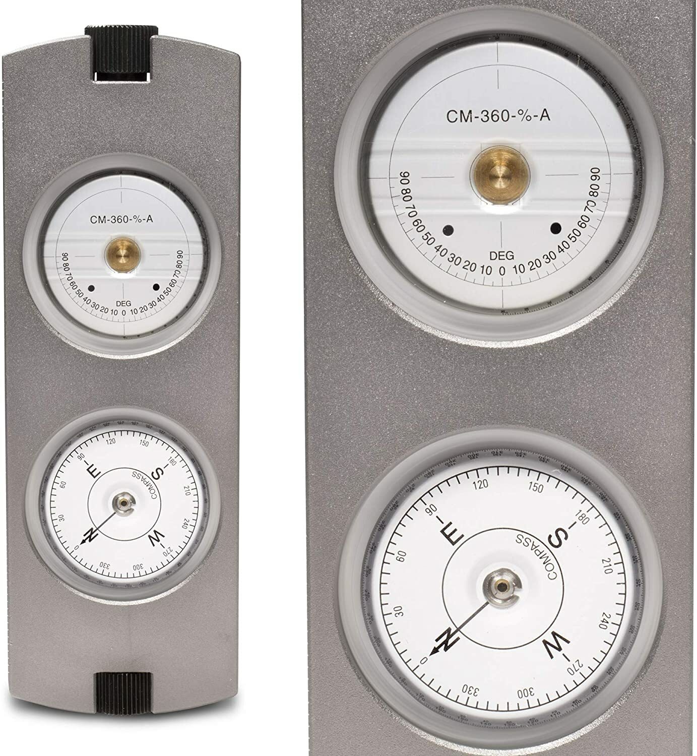 Handheld Clinometer Compass w Case Combo - Satellite Inclinometer ...