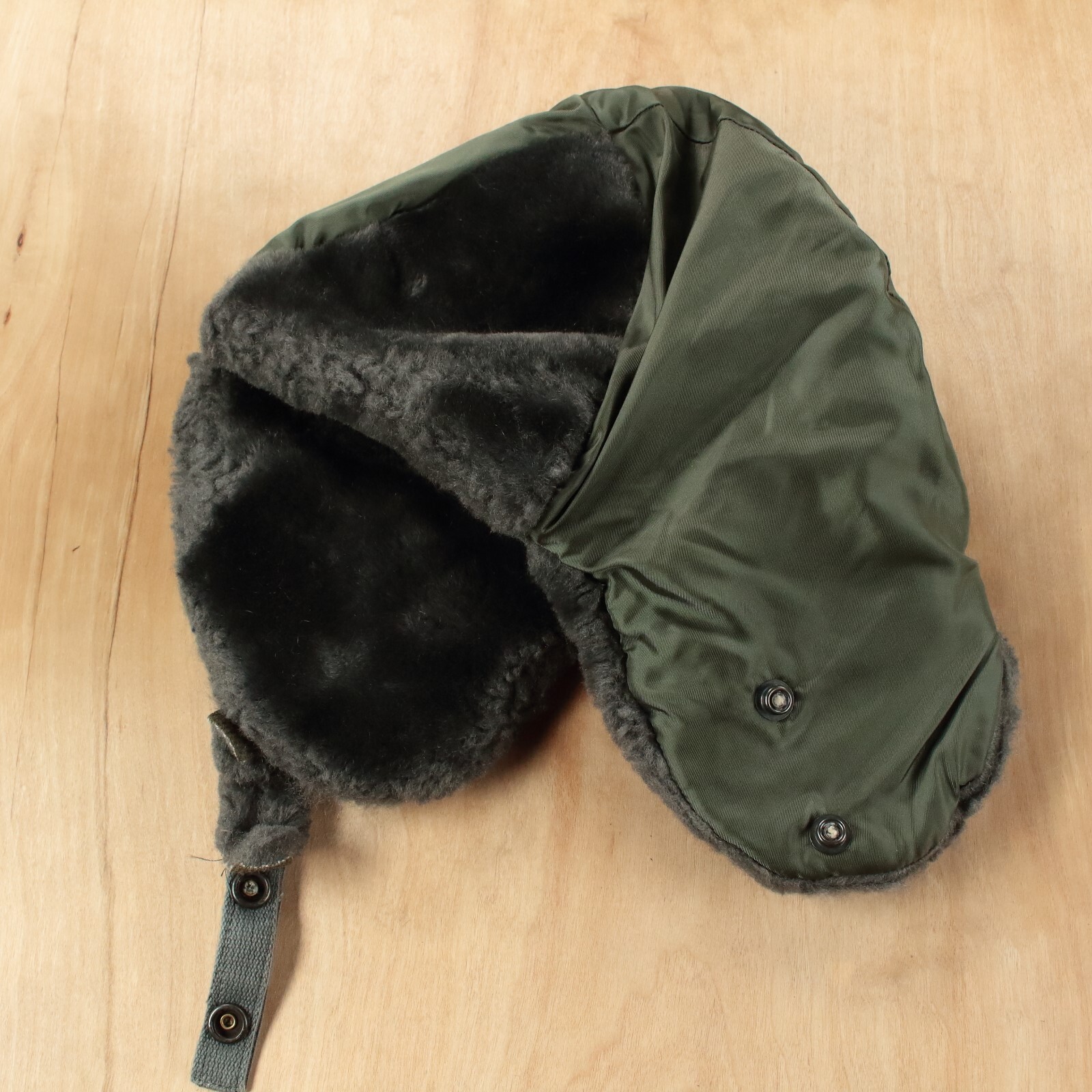 1975 USAF Air Force Nylon Winter Flyers Helmet hat LA… - Gem