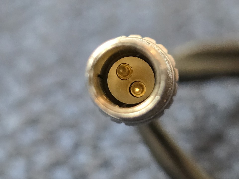 LEMO Wire FGG.0B 3 Pin To 2 Pin Male Connector Scher 18" | Rare Cable ...